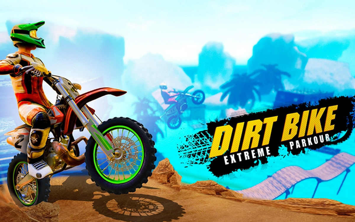 Dirt Bike Extreme Parkour 🕹️ Play Now on GamePix