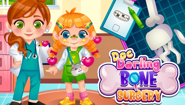 Doc Darling Bone Surgery 🕹️ Play Now on GamePix