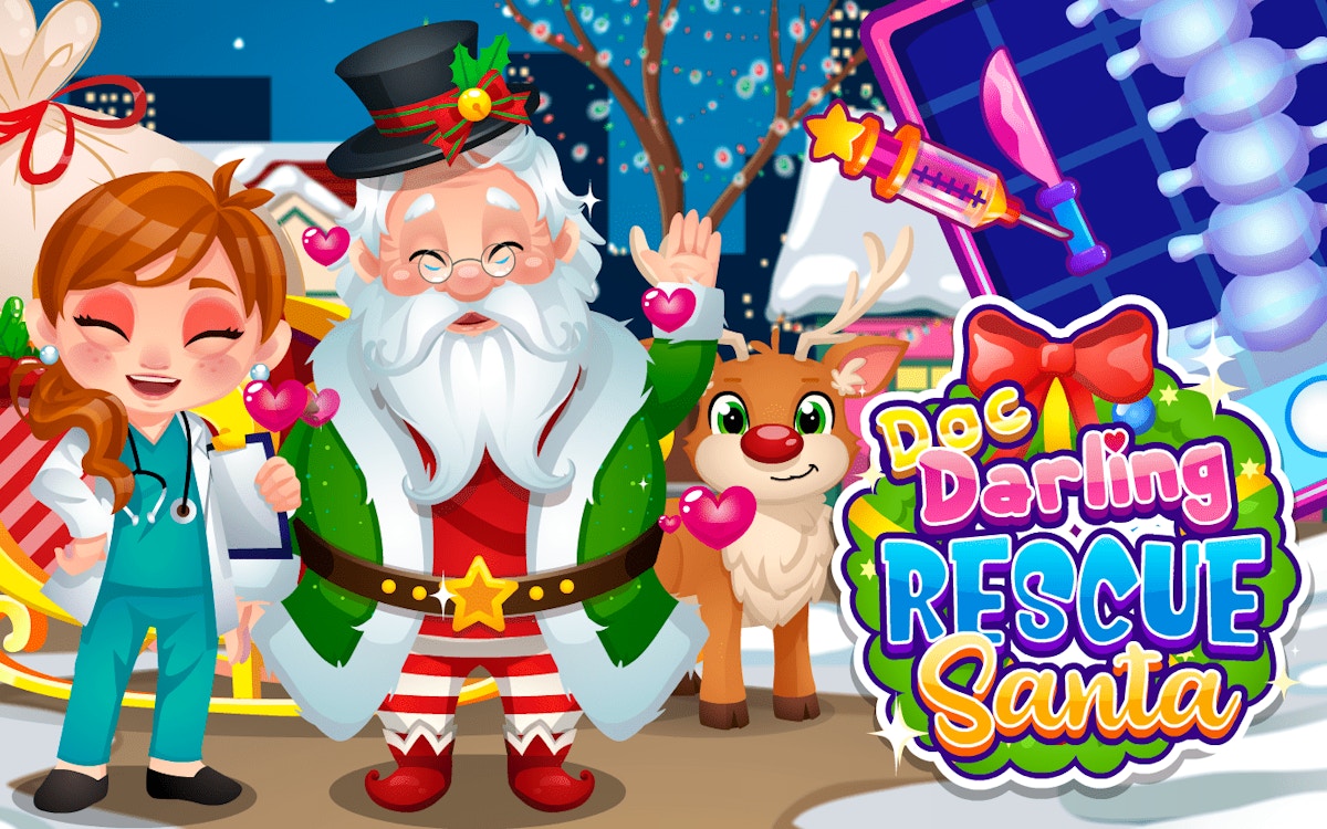 Doc Darling Santa Surgery 🕹️ Play Now on GamePix
