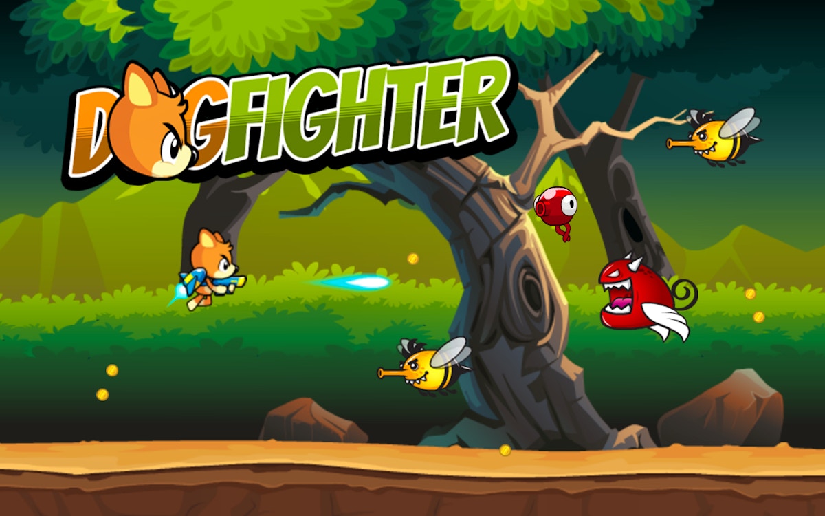 Dog Fighter 🕹️ Play Now on GamePix