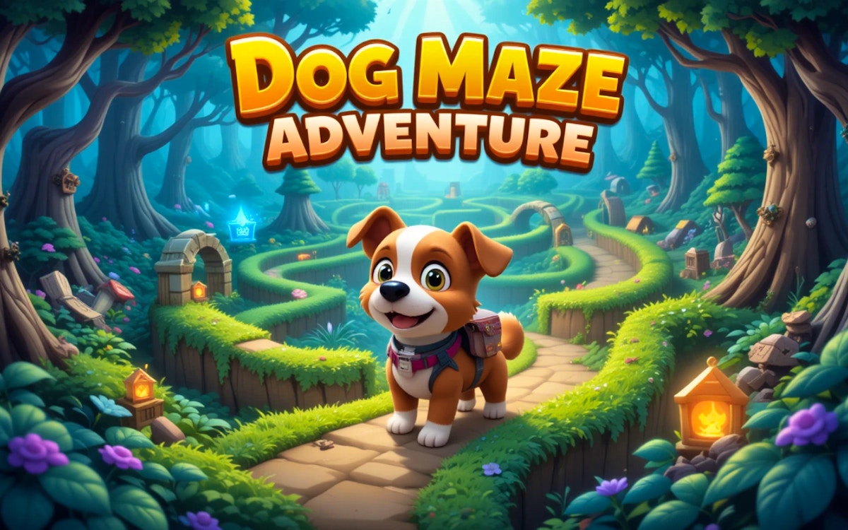 Dog Maze Adventure 🕹️ Play Now on GamePix