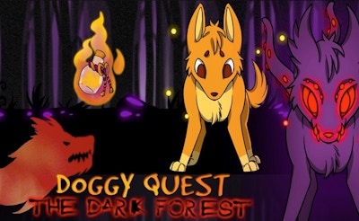Doggy Quest The Dark Forest 🕹️ Play Now on GamePix