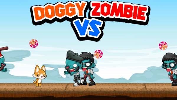 Doggy Vs Zombie 🕹️ Play Now on GamePix
