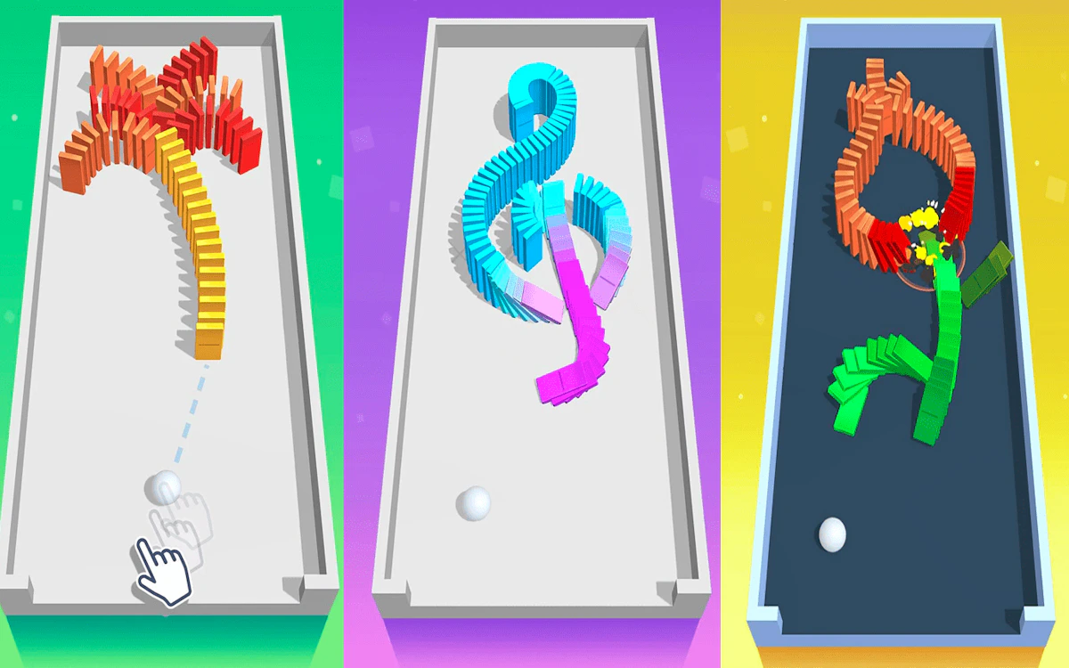 Domino Falling 🕹️ Play Now on GamePix