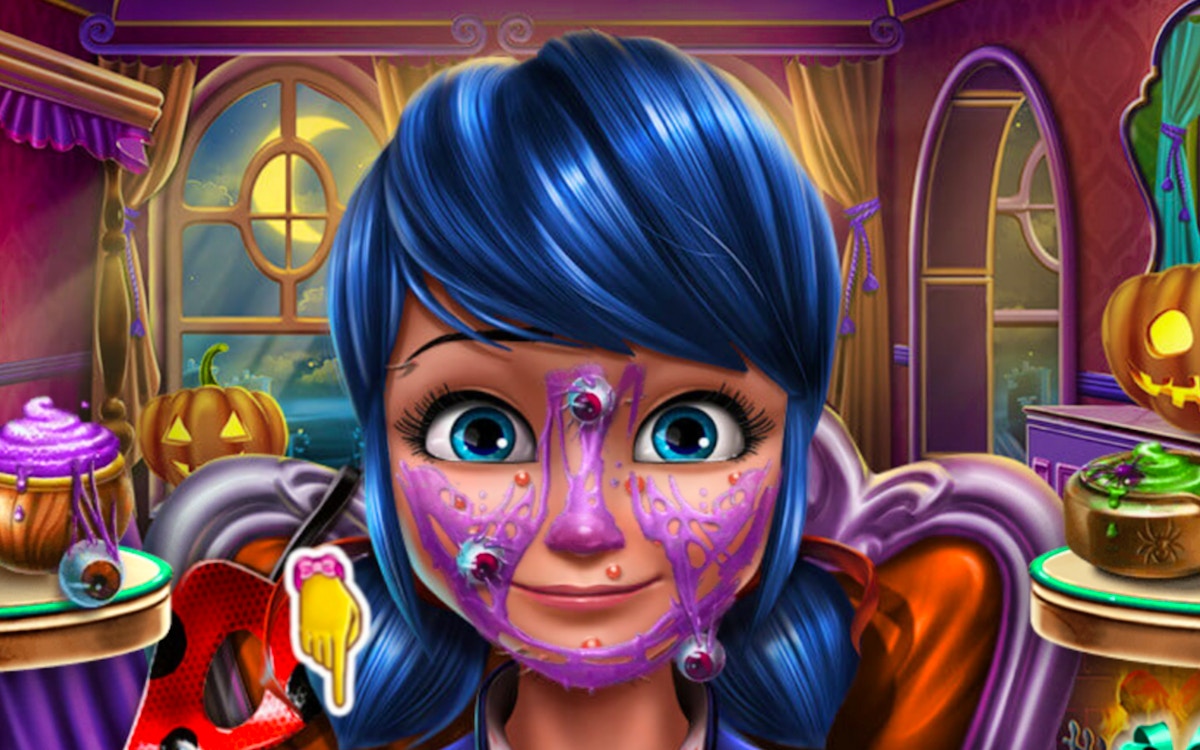 Dotted Girl Halloween Makeup 🕹️ Play Now on GamePix
