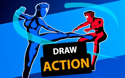 Draw Action 🕹️ Play Now on GamePix
