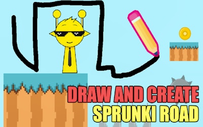 Draw And Create Sprunki Road 🕹️ Zagraj teraz na GamePix