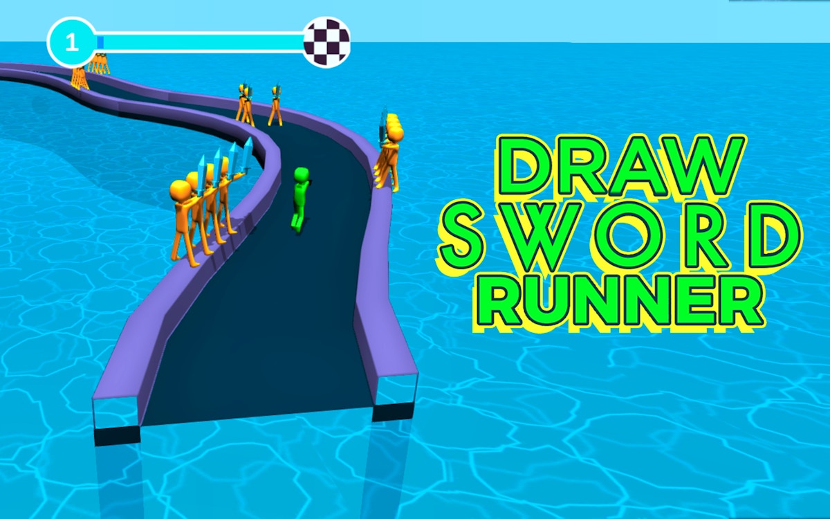 Draw Sword Runner 🕹️ Play Now on GamePix