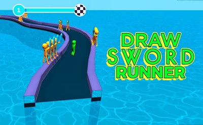 Draw Sword Runner 🕹️ Play Now on GamePix