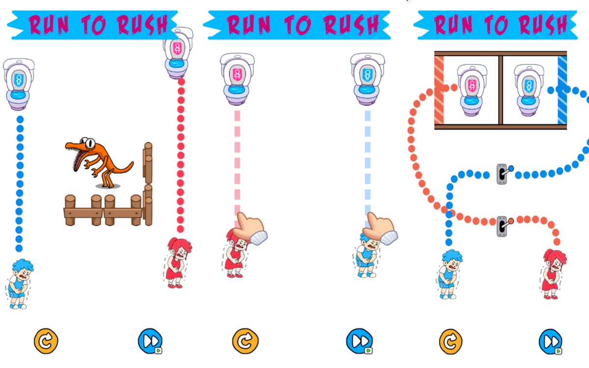 Draw To Pee 🕹️ Play Now on GamePix