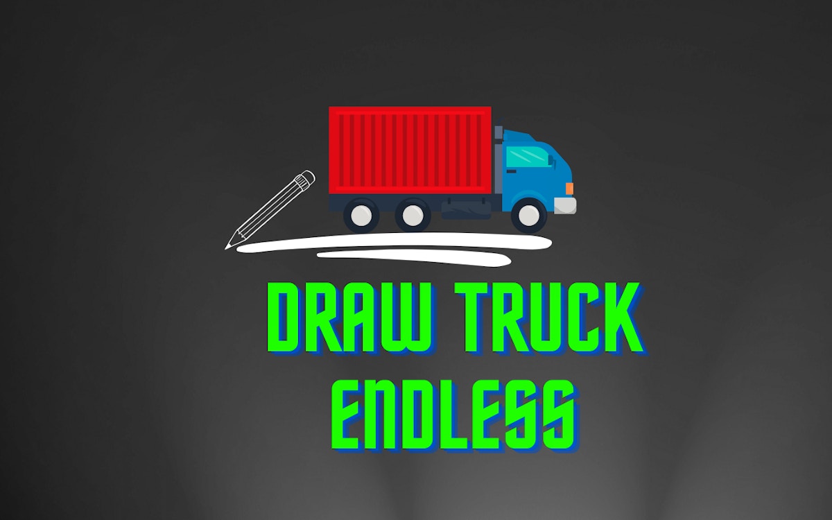 Draw Truck Endless 🕹️ Play Now on GamePix