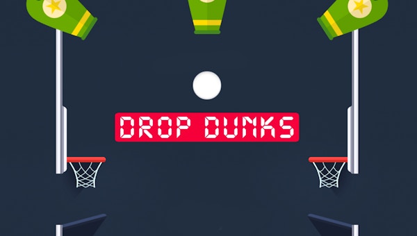 Drop Dunks 🕹️ Play Now on GamePix
