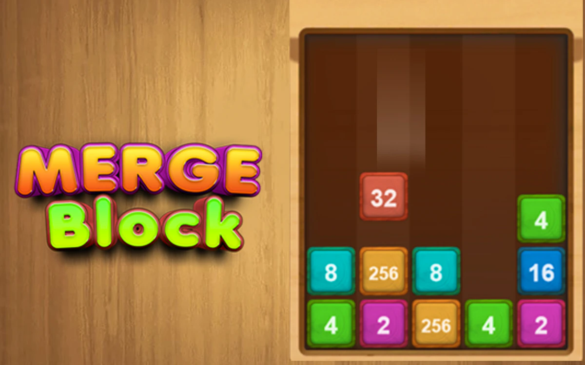 Drop The Number : Merge Puzzle Game Online For Free