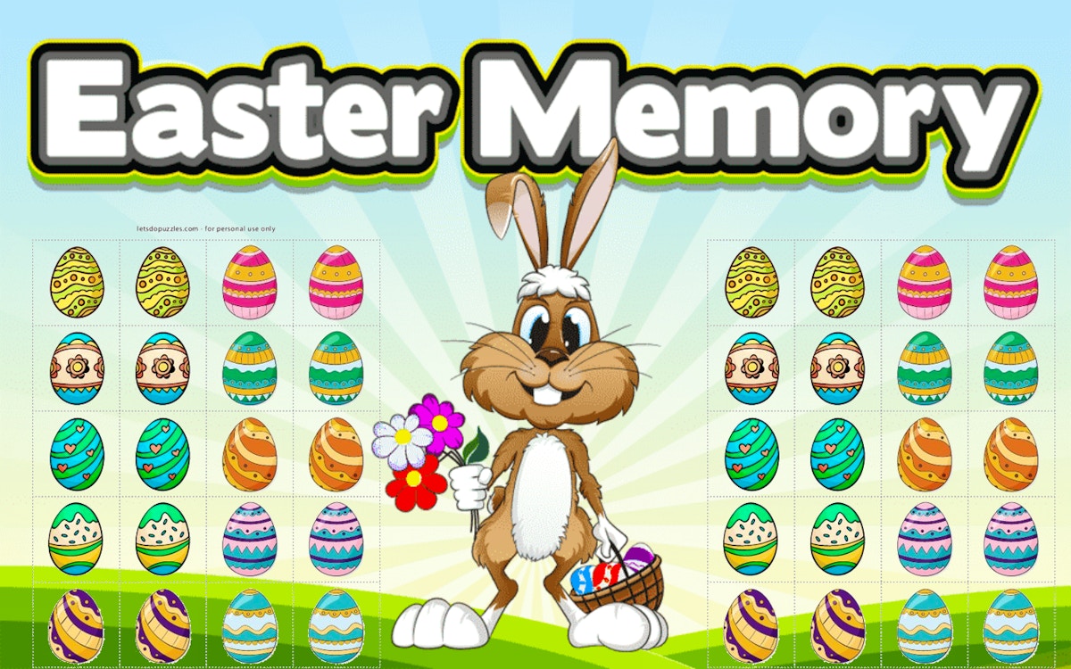 Easter Memory 🕹️ Play Now on GamePix