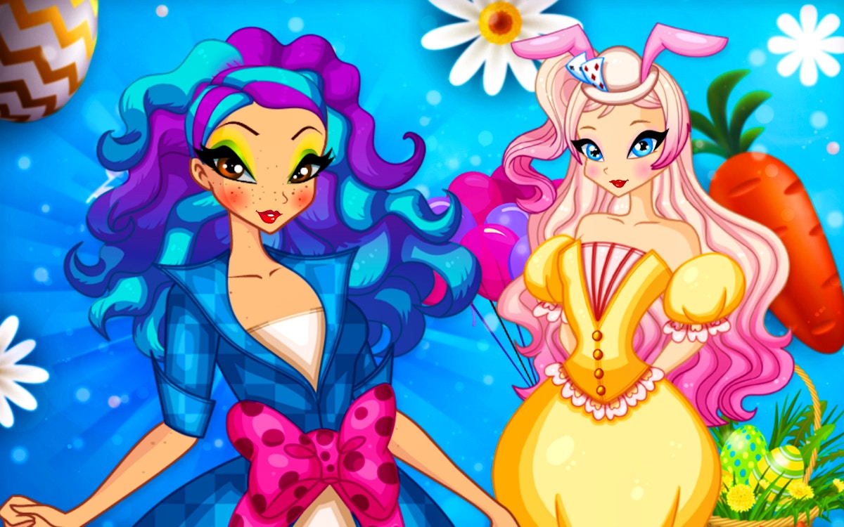 Easter Rabbit Style 🕹️ Play Now on GamePix