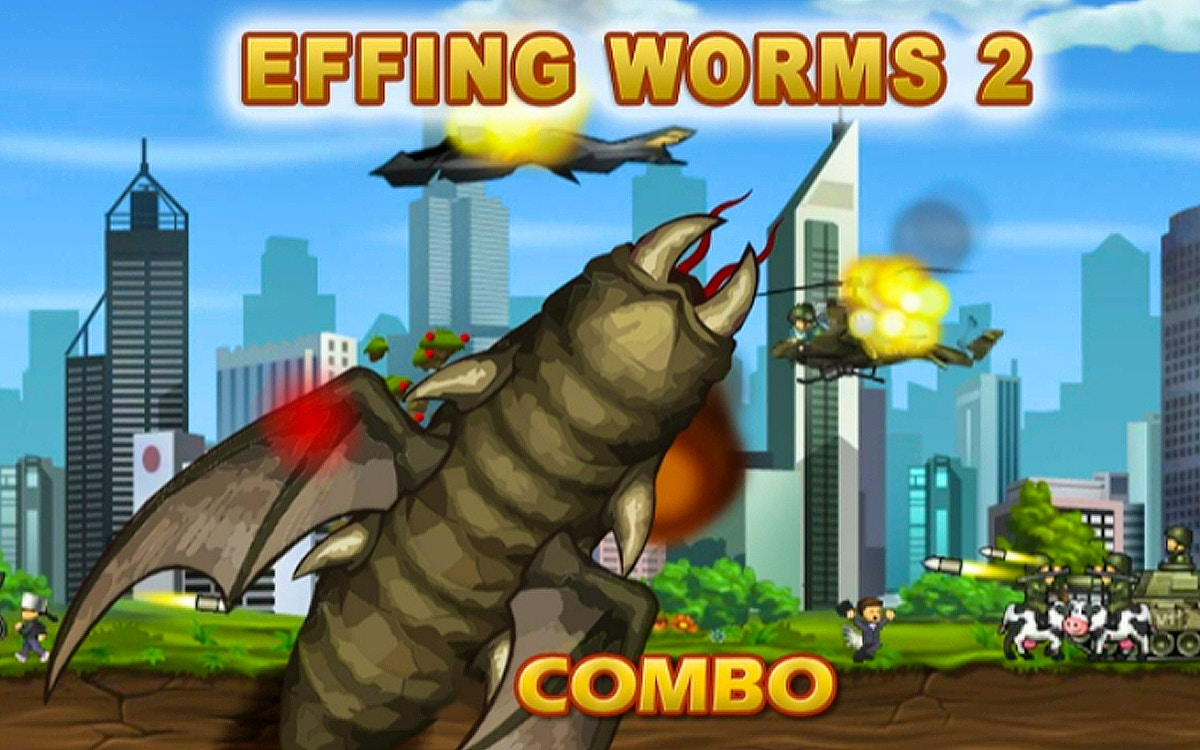 Effing Worms 2 🕹️ Play Now on GamePix