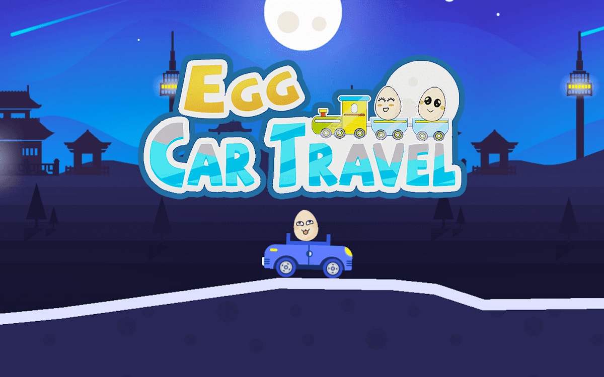 Egg Car Travel 🕹️ Play Now on GamePix
