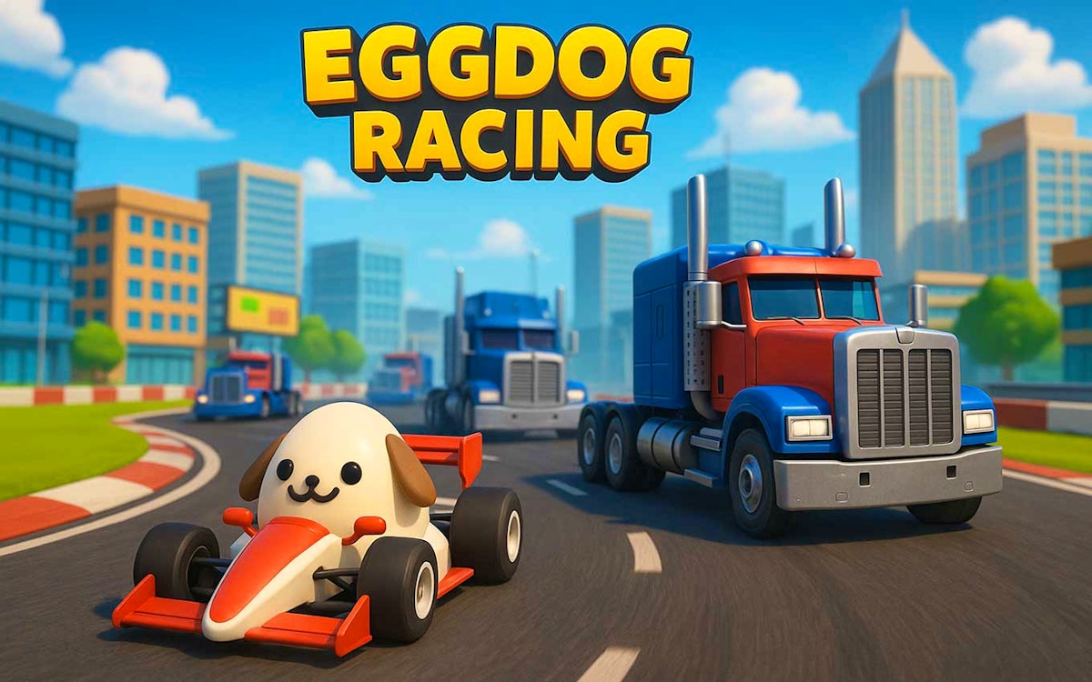 Eggdog Racing 🕹️ Jogue Agora no GamePix