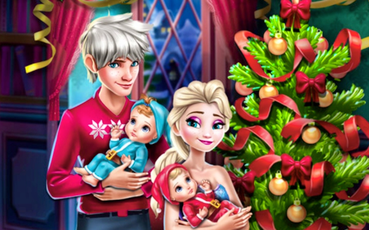Elsa Family Christmas: play Elsa Family Christmas online for free on ...
