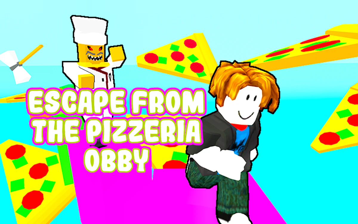 Escape From The Pizzeria Obby 🕹️ Play Now on GamePix