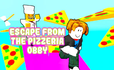 Escape From The Pizzeria Obby 🕹️ Play Now on GamePix