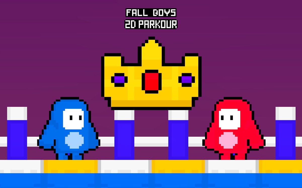 Fall Boys 2d Parkour 🕹️ Play Now on GamePix