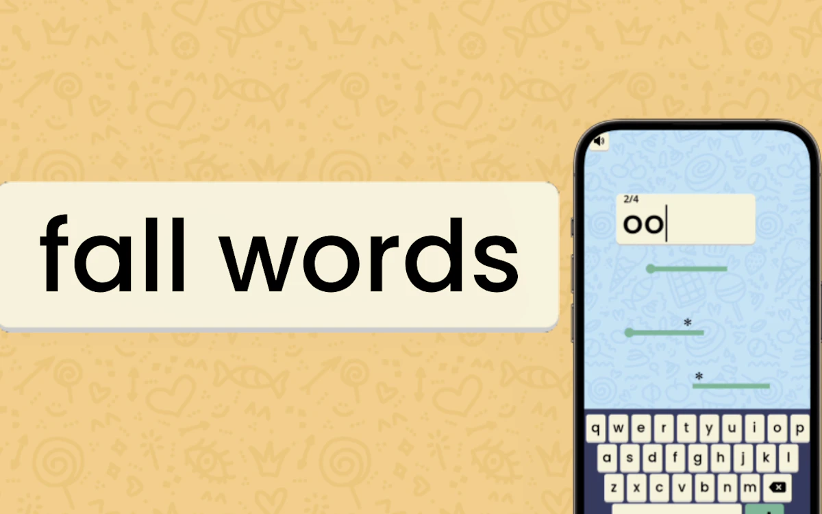 Fall Words 🕹️ Play Now on GamePix