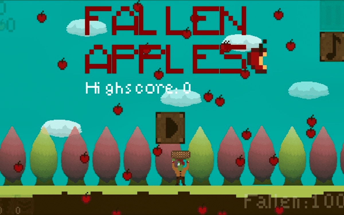 Fallen Apples 🕹️ Play Now on GamePix