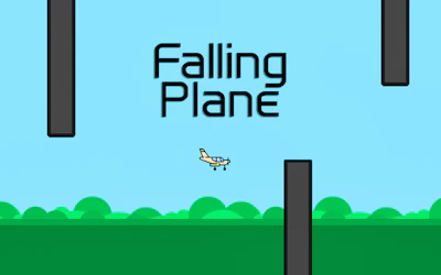 Falling Plane 🕹️ Play Now on GamePix