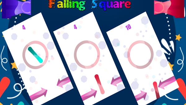 Falling Square 🕹️ Play Now on GamePix