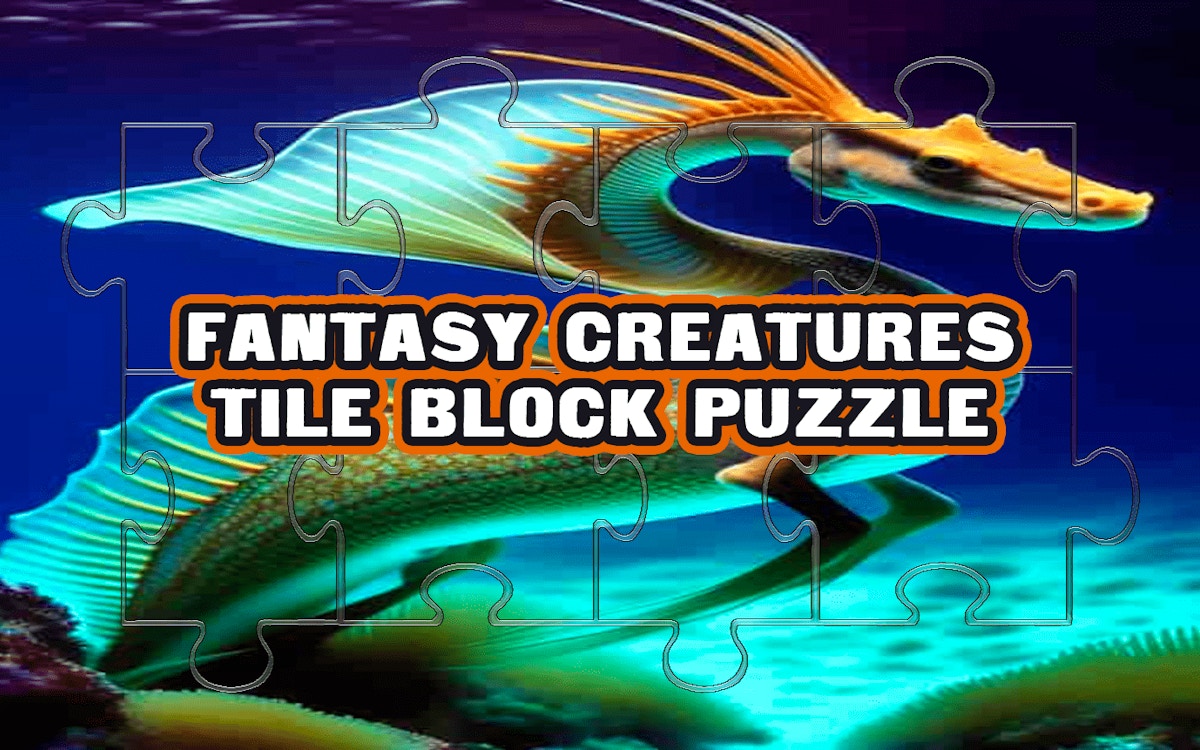 Fantasy Creatures Tile Block Puzzle 🕹️ Play Now on GamePix