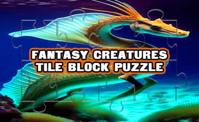 Fantasy Creatures Tile Block Puzzle 🕹️ Play Now on GamePix