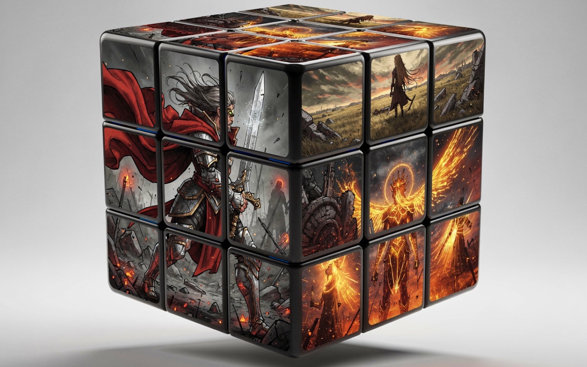 Fantasy Warrior Puzzle 🕹 Gioca Ora su GamePix