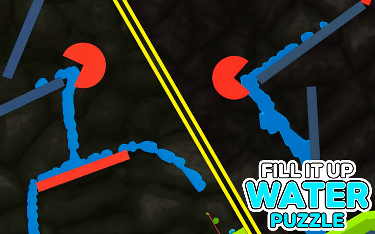 Fill It Up: Water Puzzle 🕹️ Zagraj teraz na GamePix