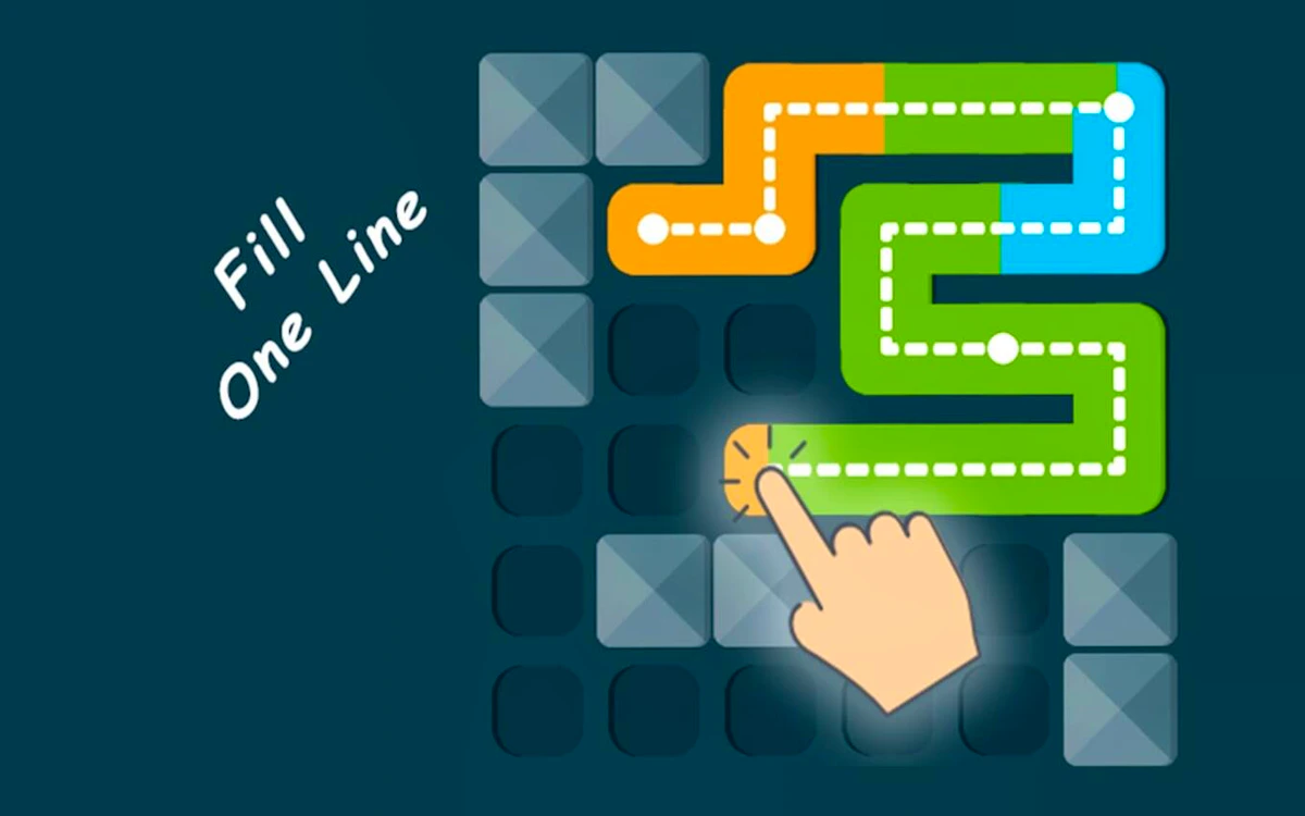Fill One Line 🕹️ Play Now on GamePix