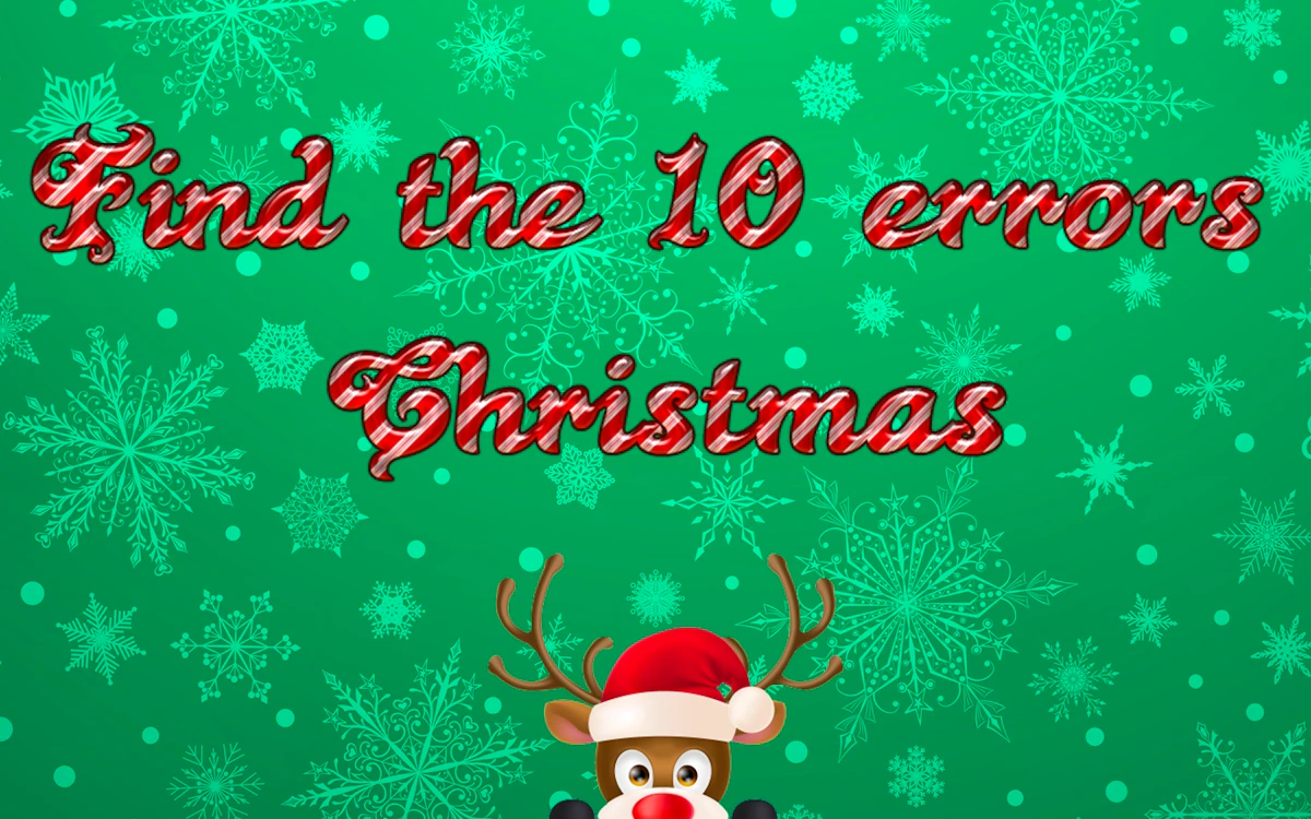 Find 10 Errors Christmas рџ пёџ Play Now On Gamepix