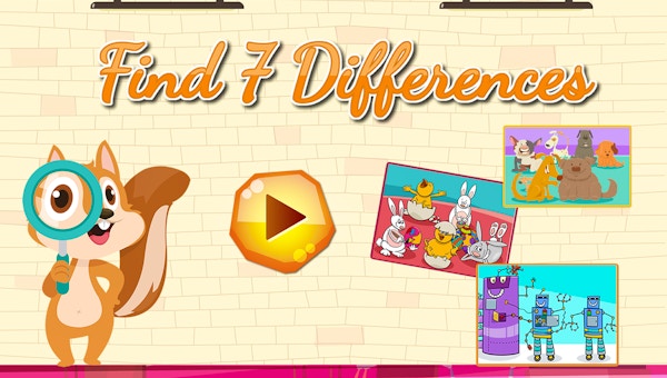 Find 7 Differences 🕹️ Play Now on GamePix