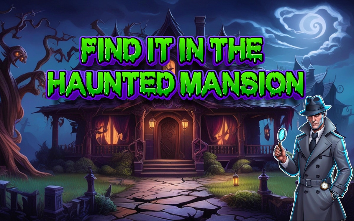 Find It In The Haunted Mansion 🕹️ Play Now on GamePix