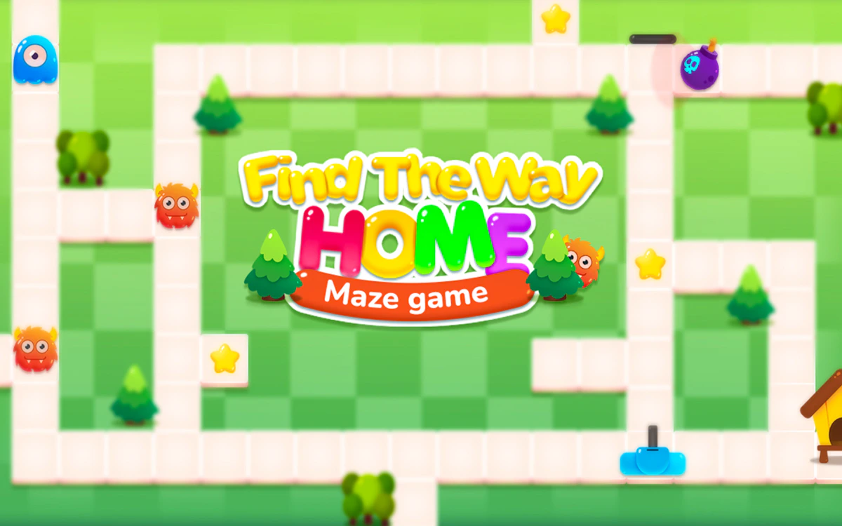Find The Way Home Maze 🕹️ Play Now on GamePix