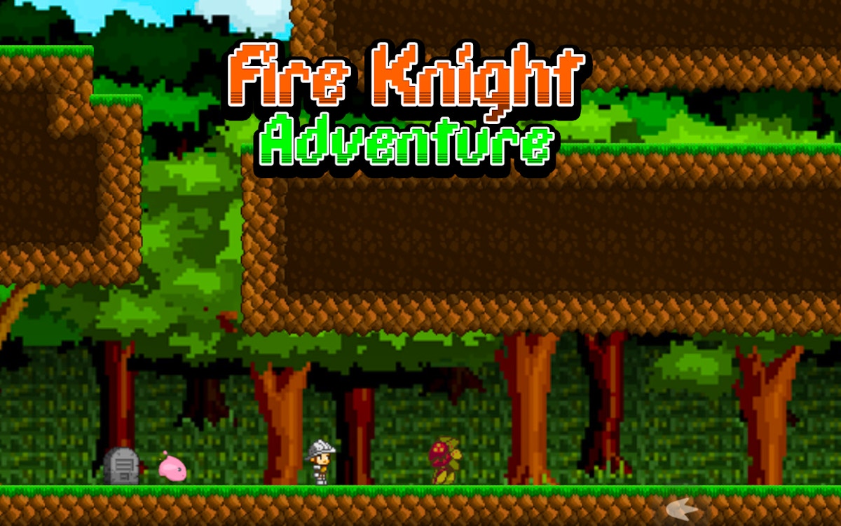 Fire Knight Adventure 🕹️ Play Now on GamePix
