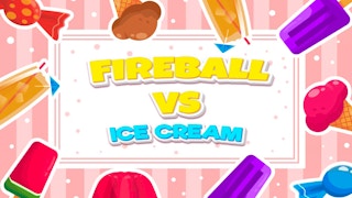 Fireball Vs Ice Cream 🕹️ Play Now on GamePix
