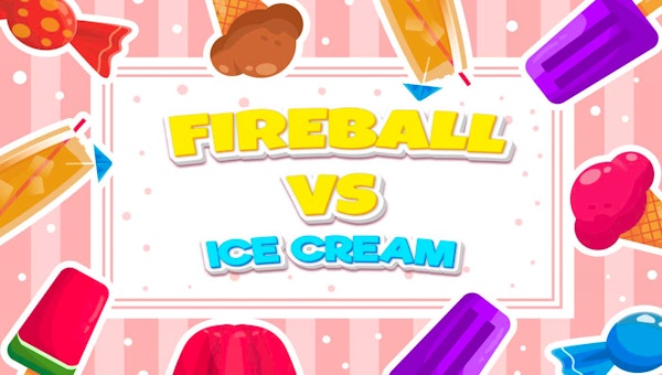 Fireball Vs Ice Cream 🕹️ Play Now on GamePix