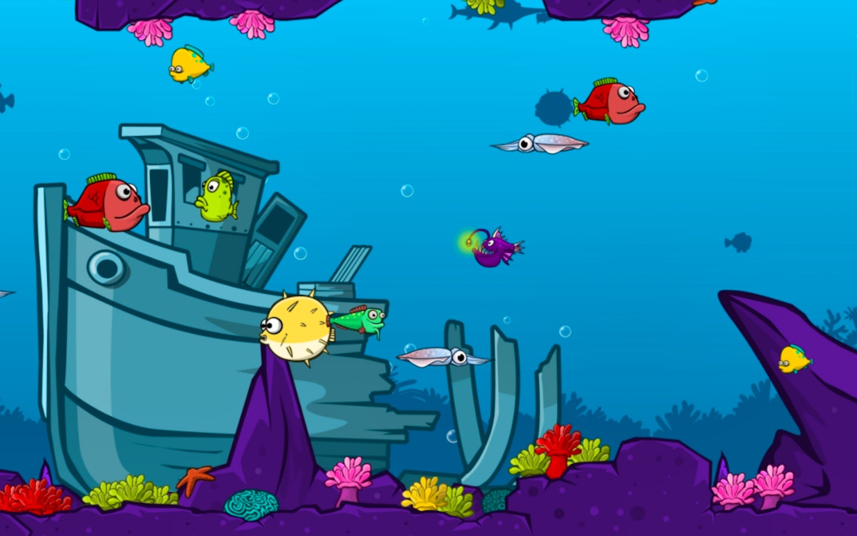 Fish Eat Fish:play Fish Eat Fish online for free on GamePix