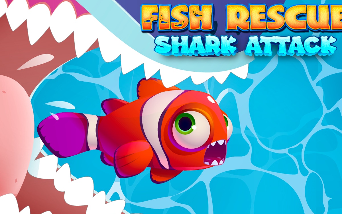 Fish Rescue Go - Shark Attack 🕹️ Play Now on GamePix