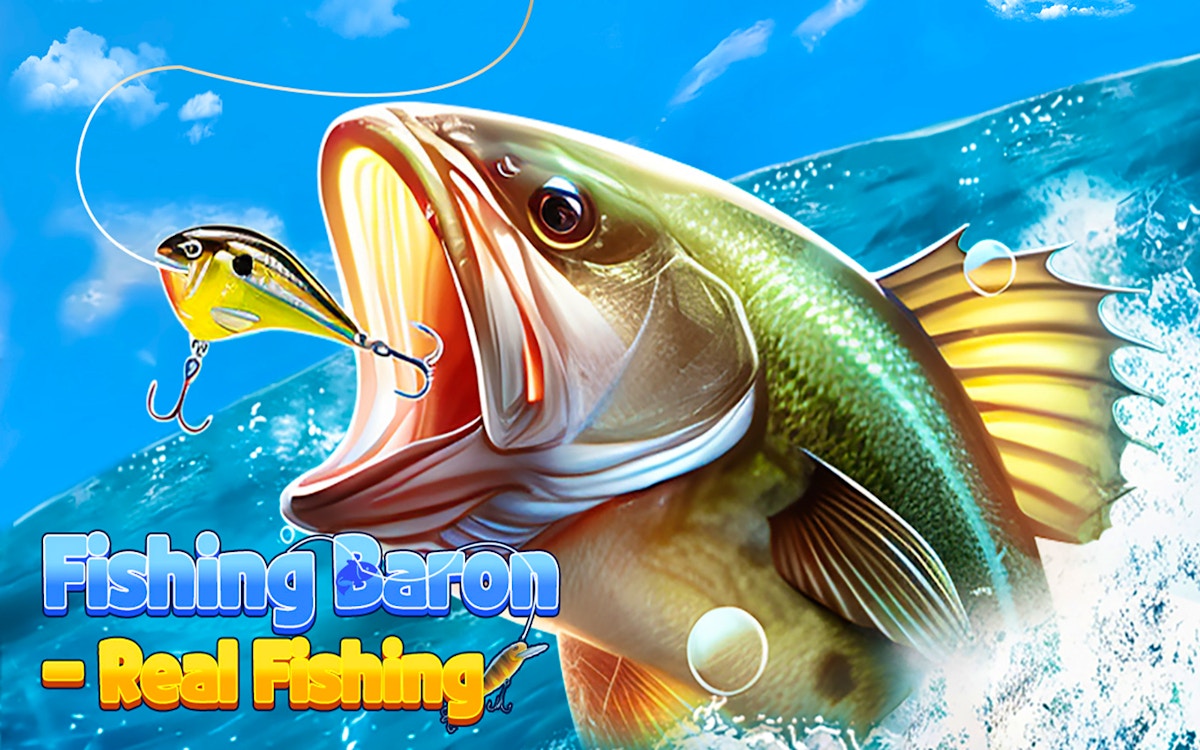 Fishing Baron - Real Fishing 🕹️ Play Now on GamePix