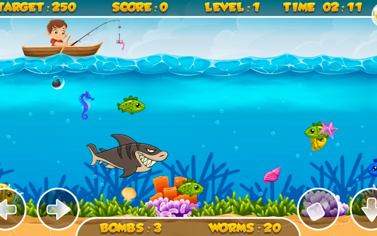 Fishing Frenzy 🕹️ Play Now on GamePix