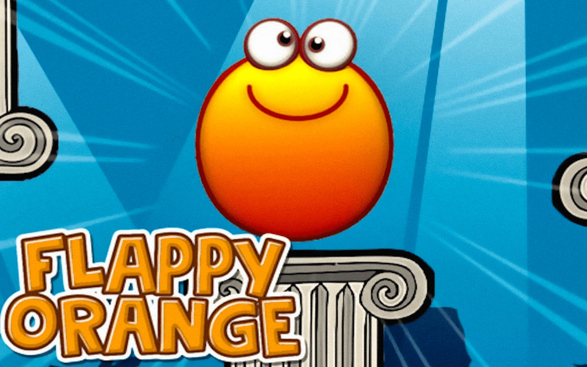 Flappy Orange 🕹️ Play Now on GamePix