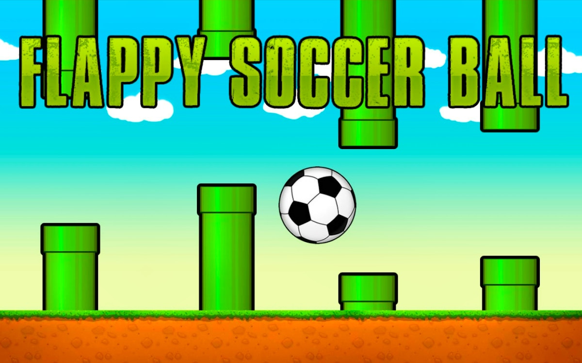 Flappy Soccer Ball 🕹️ Play Now on GamePix