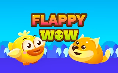 Flappy Wow 🕹 Gioca Ora su GamePix