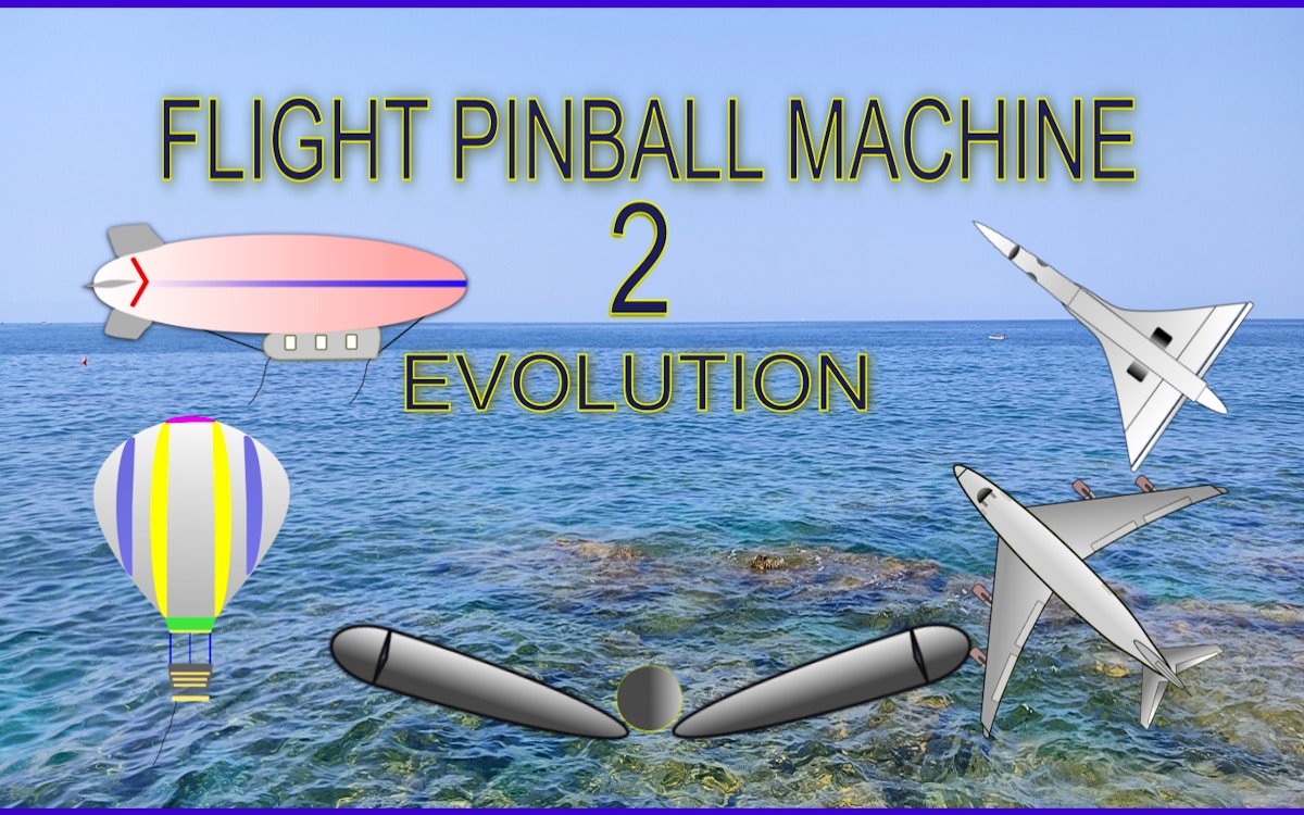 Flight Pinball Machine 2 Evolution 🕹️ Play Now on GamePix